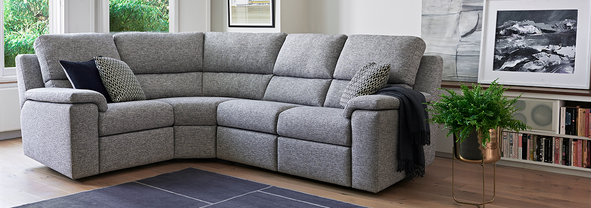 Fabric Corner Sofas | Chrysties