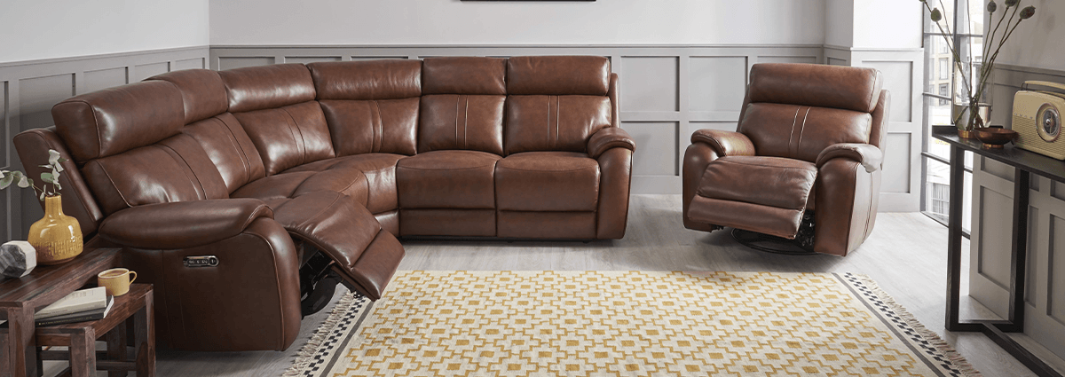 La Z Boy Winchester Leather Sofas Chairs at Chrysties